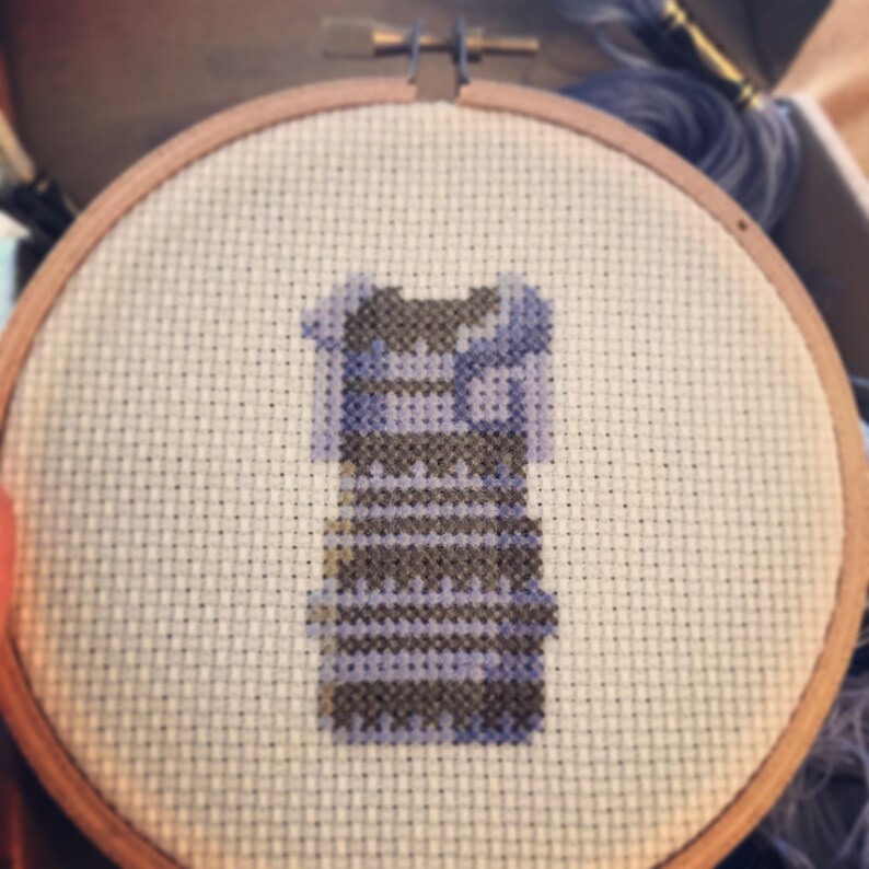 The Dress - Cross Stitch PDF Pattern - Etsy