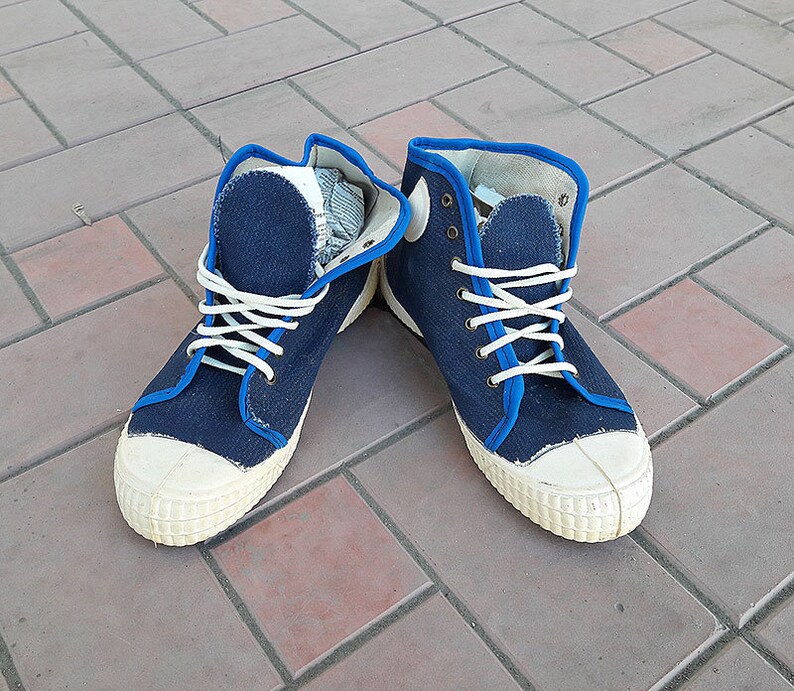 Soviet Litva KAUNAS Vintage Sneakers Size 39 USSR Russia 7 | Etsy