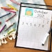 PRINTABLE Draw and Trace Traceable Calendar | Tracing Calendar ...