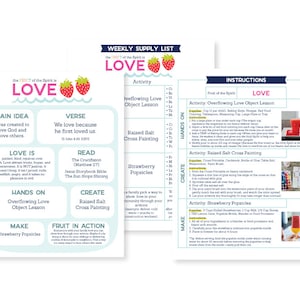 Extended License PRINTABLE Fruit of the Spirit Bible Activity Pack ...