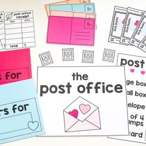PRINTABLE Pretend Play Post Office | Valentine's Day Activities | Post ...