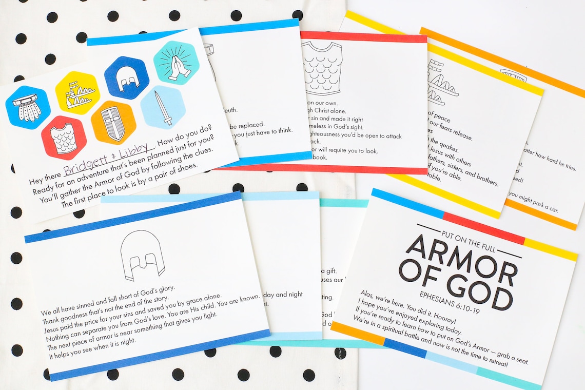 PRINTABLE the Armor of God Activity Pack | Bible Activity | Kids Bible ...