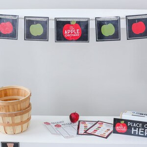 PRINTABLE Apple Orchard Pretend Play Kit | Kids Pretend Play ...