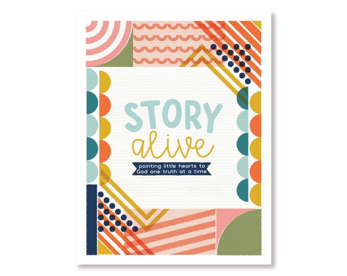 PRINTABLE Story Alive Bible Activity Pack (growing Bundle) | Kids Bible ...