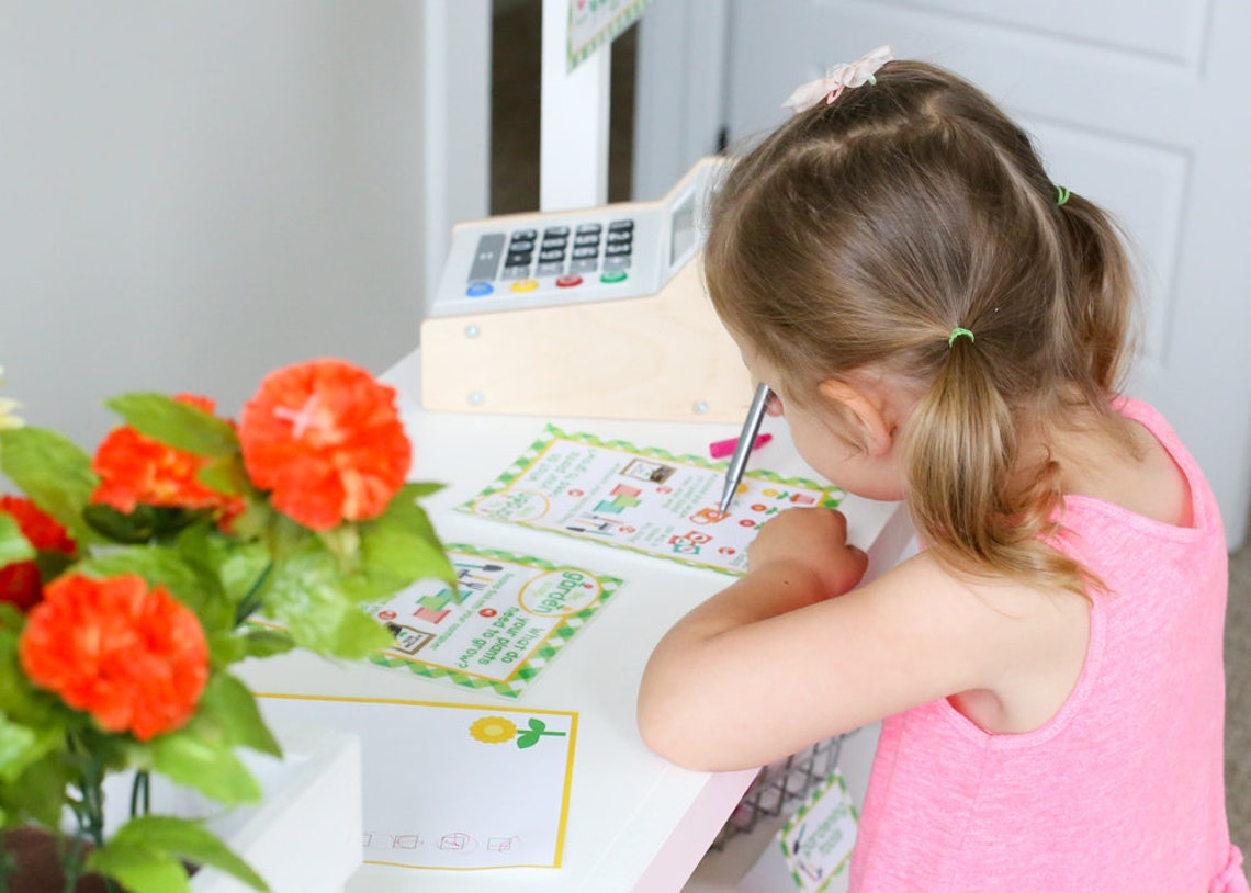 PRINTABLE Garden Shop Pretend Play Kit | Kids Pretend Play | Printable ...
