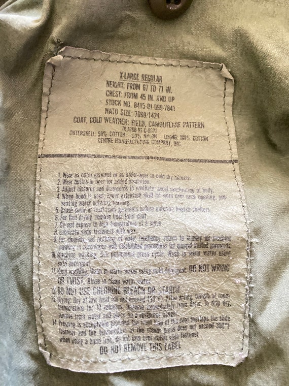 Vintage US Army Green Camouflage Jacket Unisex Loose … - Gem