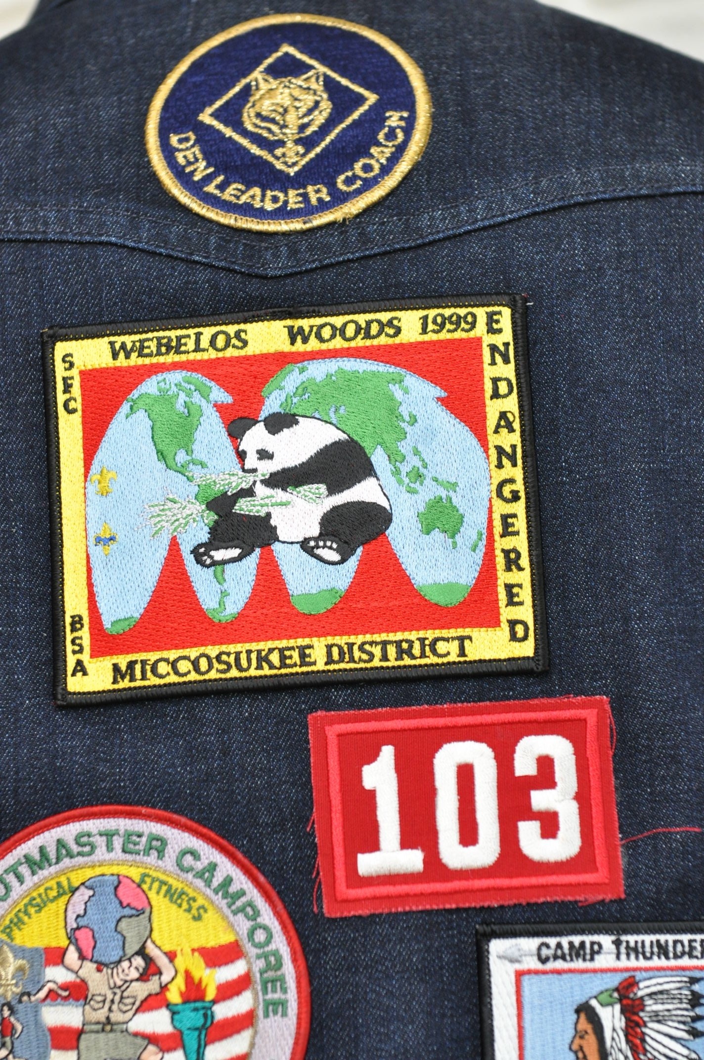 Vintage Boy Scout Patch Dark Wash Jean Jacket 90’s Denim - Etsy