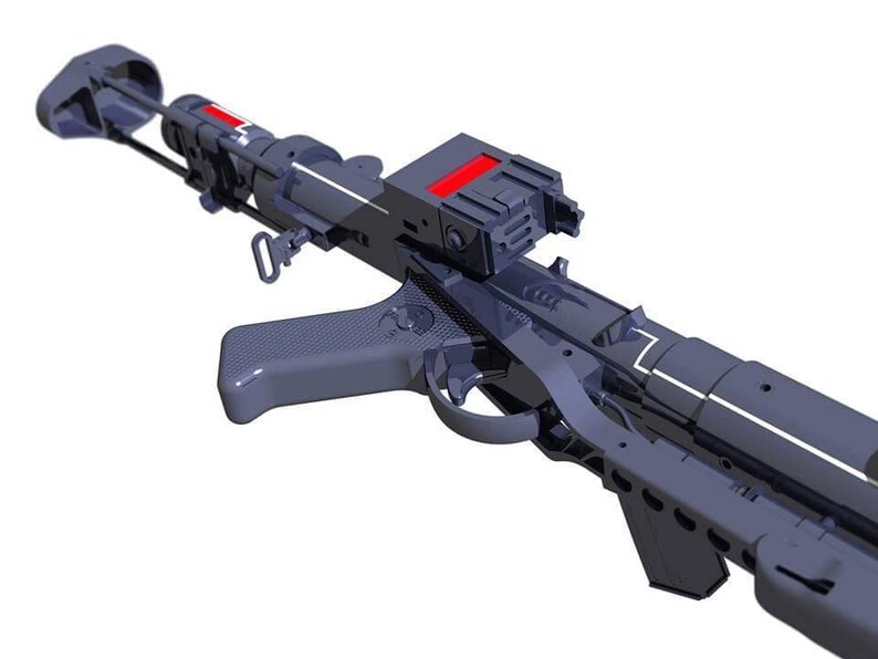 E-11D Blaster Rifle RAW Print Star Wars Rogue One Death | Etsy