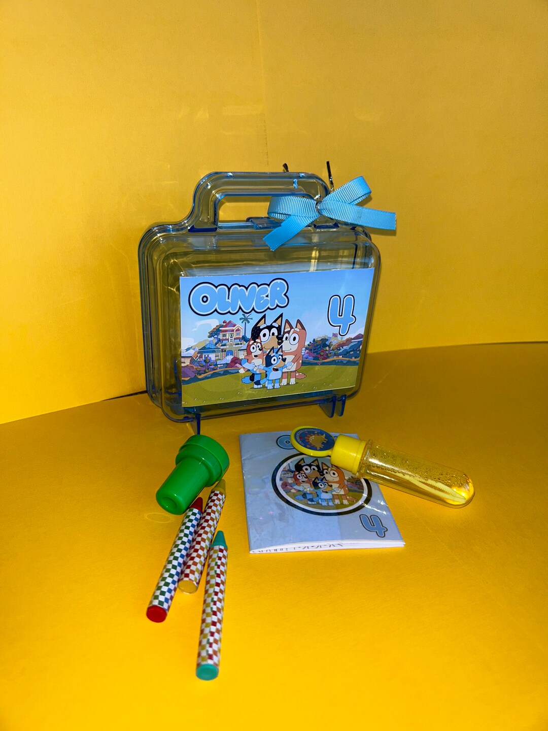Personalized Acrylic Suitcase, Party Decor, Gable Box Blurt - Etsy