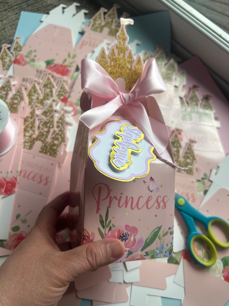 Castle Gable Box, Princess Gable Box Party Decor. - Etsy