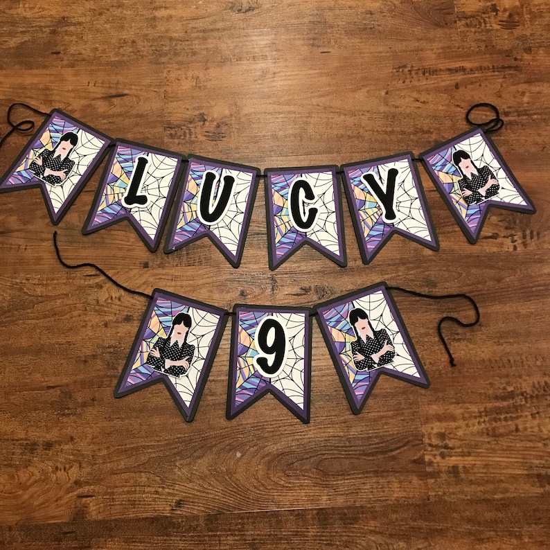 The Addams Family Banner Halloween Banner Addams Family - Etsy