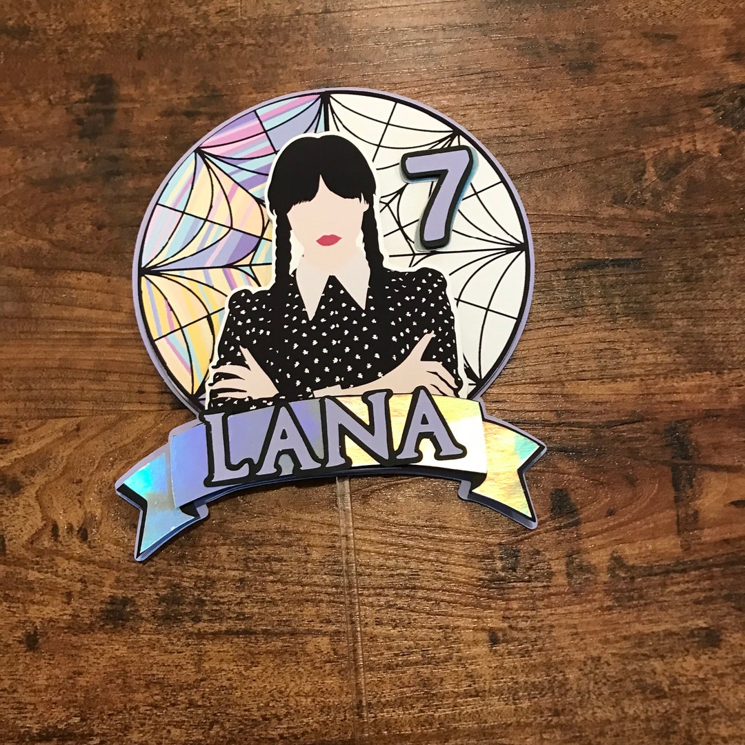 The Addams Family Cake Toppers, Halloween Cake Toppers, Addams Family ...