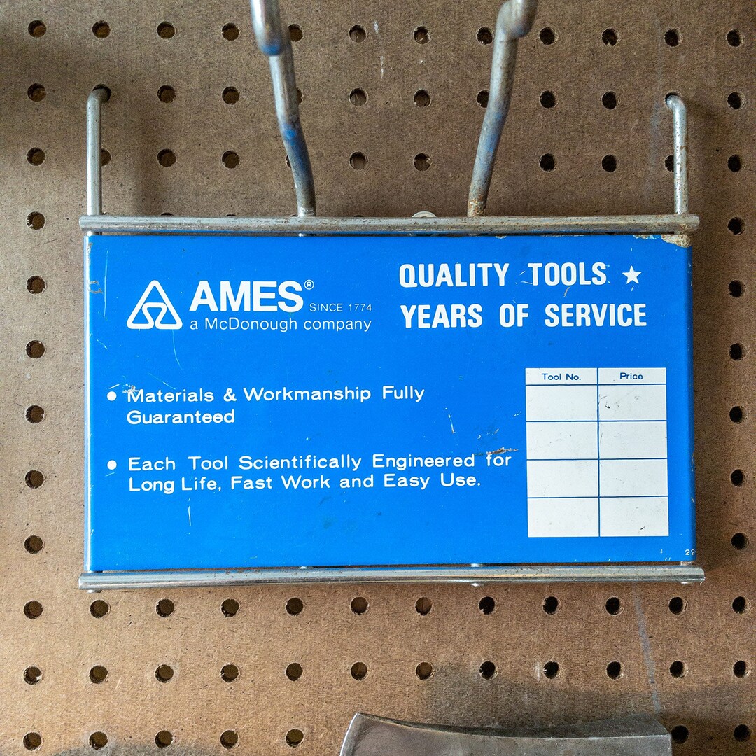 Ames Pegboard Display Rack - Etsy