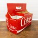 26oz Coca-cola 6 Pack Holder Vintage Cardboard Bottle Holder for ...