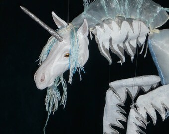 Unicorn puppet | Etsy