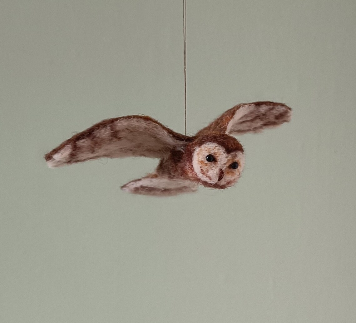 Wee Owls in Flight - Etsy