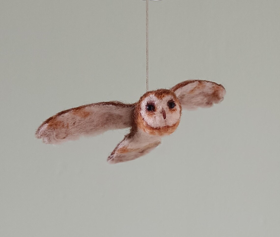 Wee Owls in Flight - Etsy