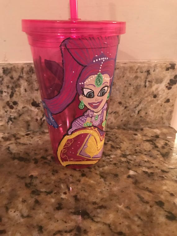 SHIMMER AND SHINE Character Acrylic Plastic Tumbler Customized - Etsy