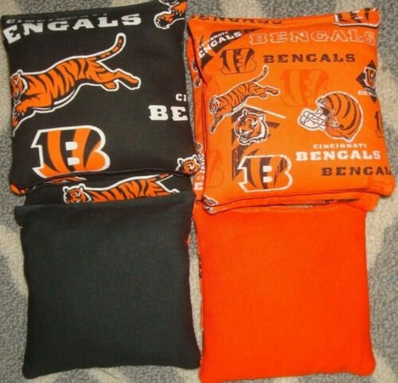 Lawn Games Set of 8 Cornhole Bags Cincinnati Bearcats Handmade MADE in ...