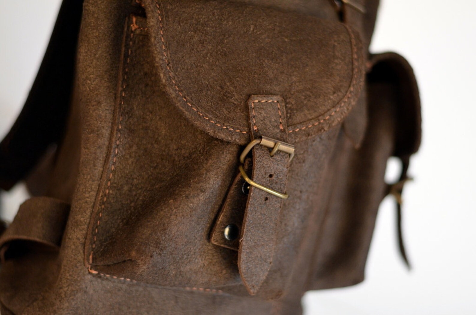 Classic Leather Backpack Hand-crafted Perfect Gift | Etsy