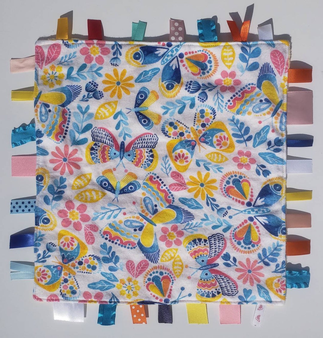Baby Lovey, Teething Lovey, Security Blanket, Butterfly Lovey, Insect ...