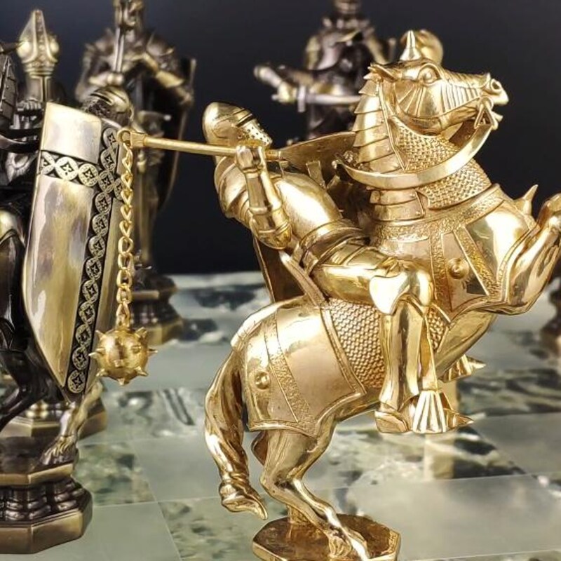 Medieval Chess Set - Etsy
