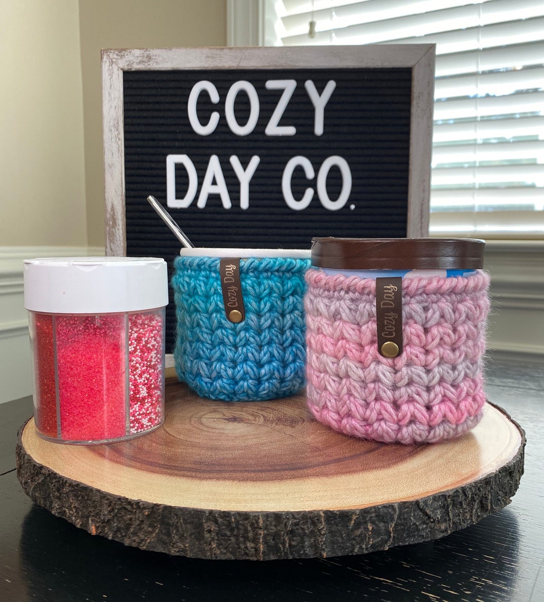 Handmade Ice Cream Pint Cozy | Crochet Ice Cream Holder | Ice Cream ...