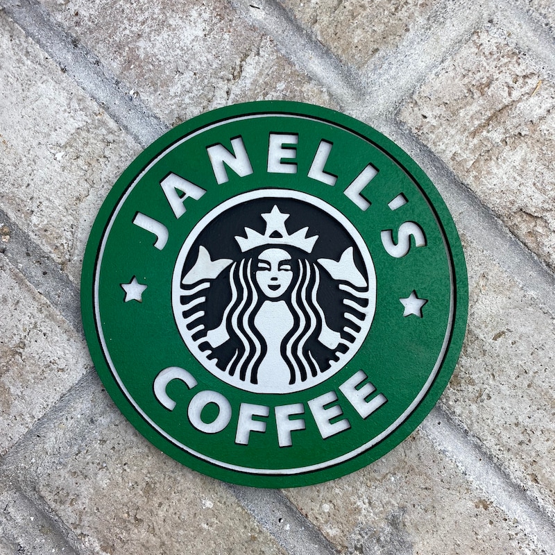 Starbucks Sign - Etsy