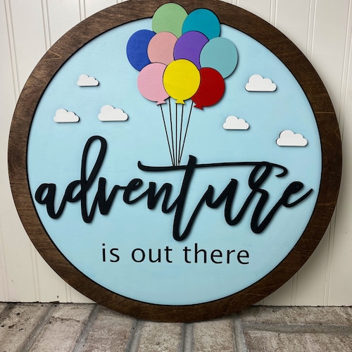 Disney UP Adventure is Out There UP Wall Art Balloon Decor - Etsy