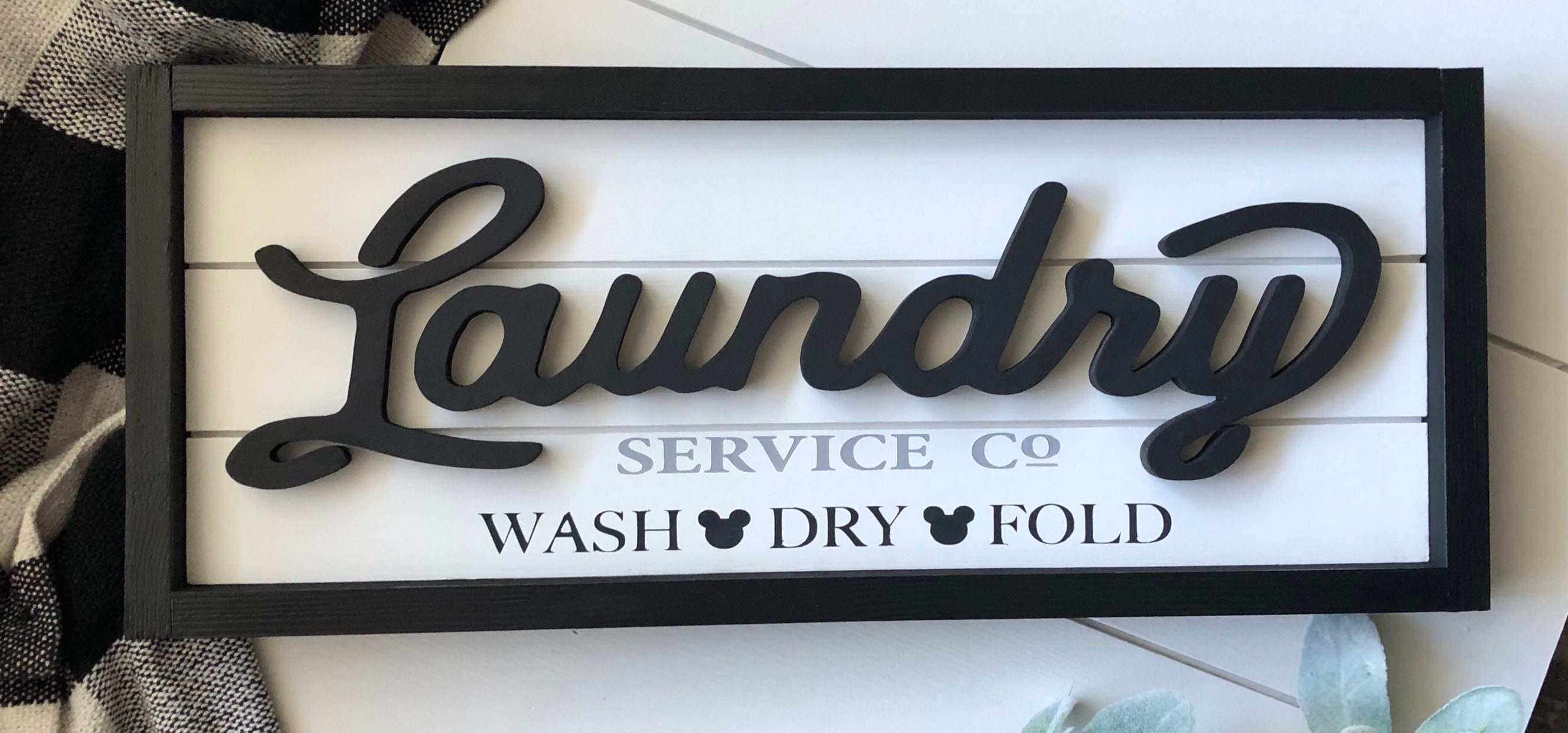 Laundry Sign Disney Wood Signs Disney Laundry Disney Snacks - Etsy