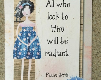 You Look Radiant Card - Etsy