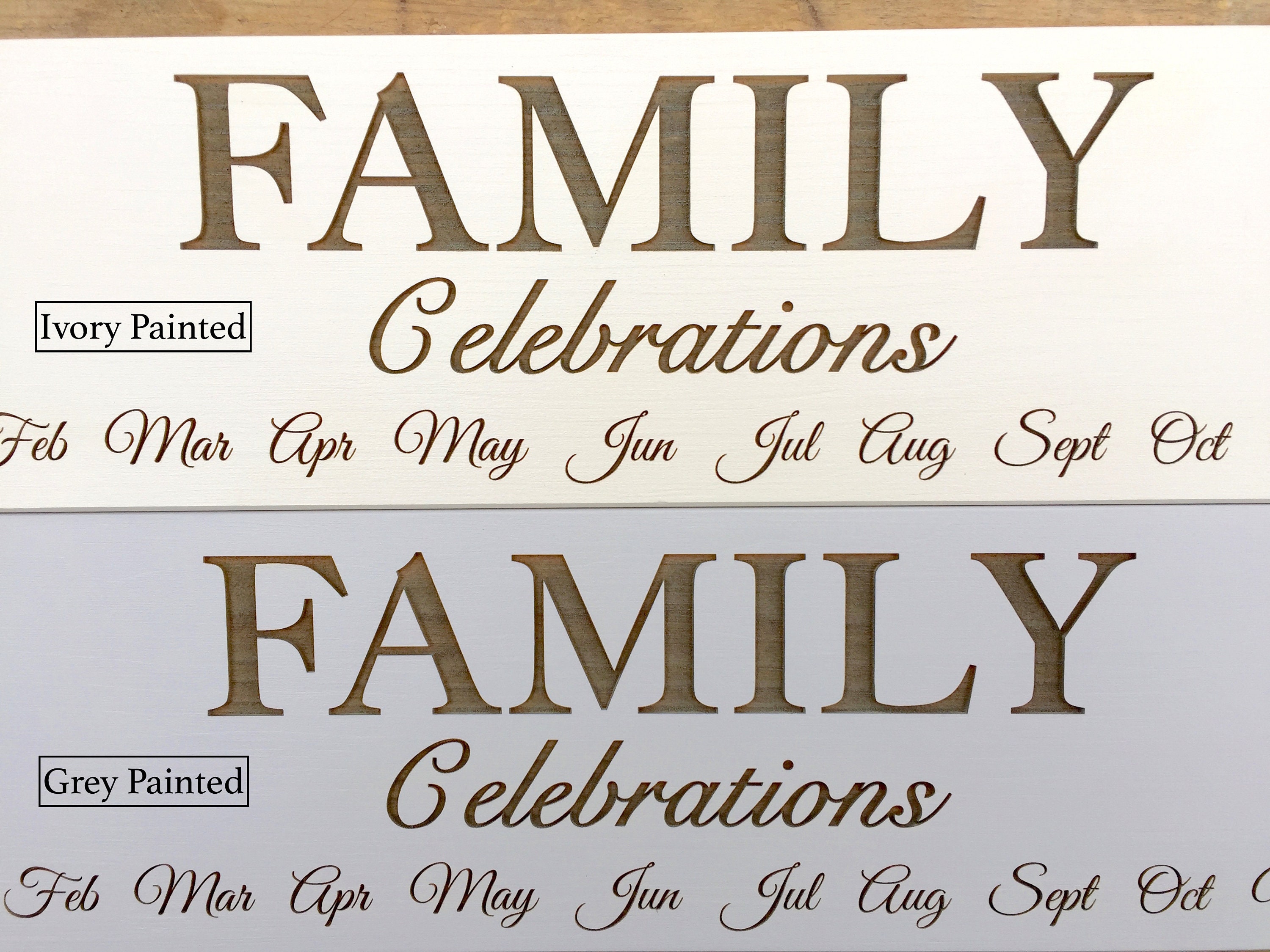 Family CELEBRATIONS Board