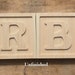 Large Wooden Letter Blocks, Large Alphabet Letter Blocks - Etsy