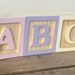 Arial Rounded Font Alphabet Set Upper Case Letters A-Z 3mm Plywood 26 ...