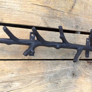 Tree Branch Key Rack, Cast Iron Branch Key Rack, Metal Branch Key Rack ...