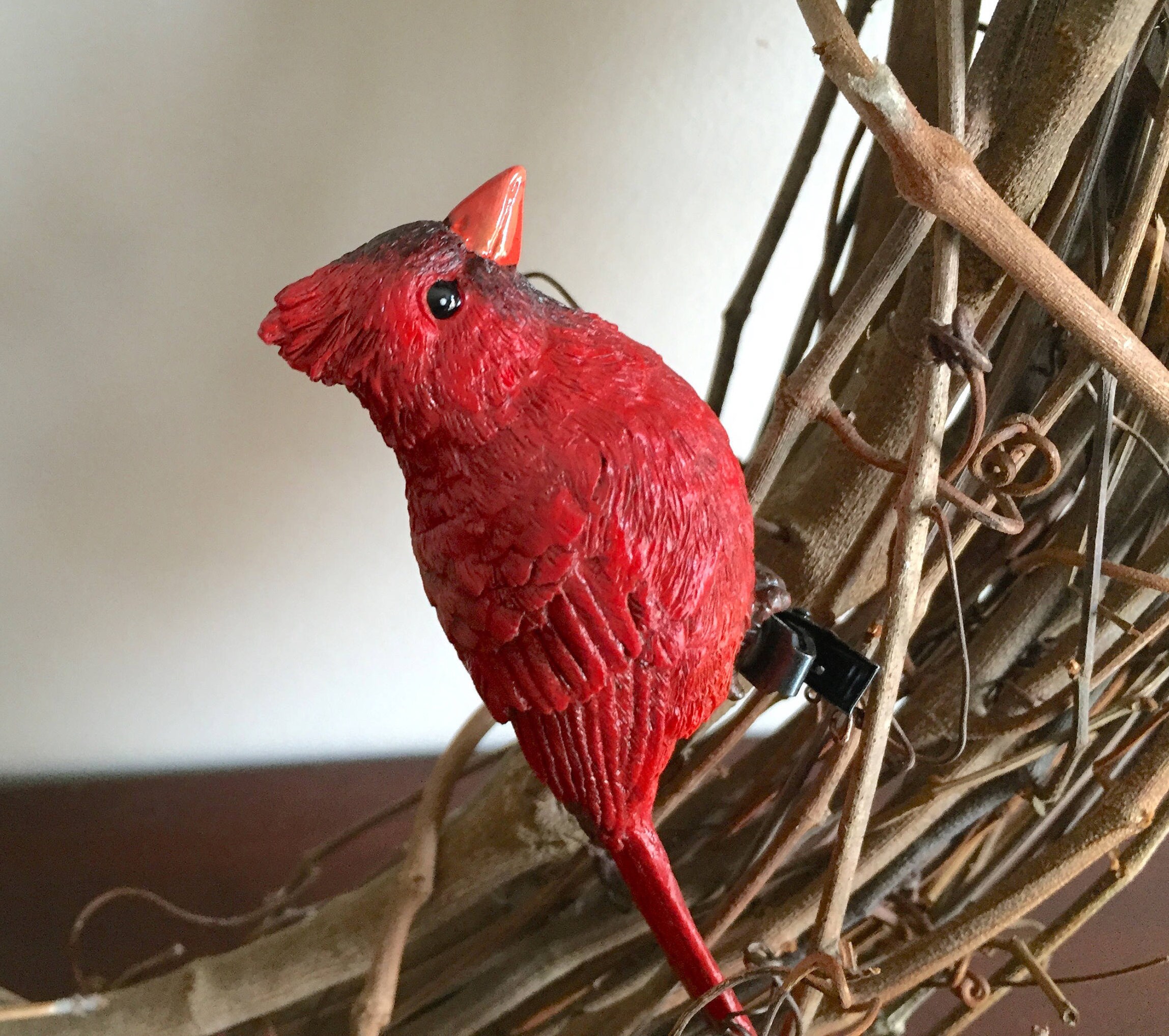 Cardinal Bird Decorations - 2Pk