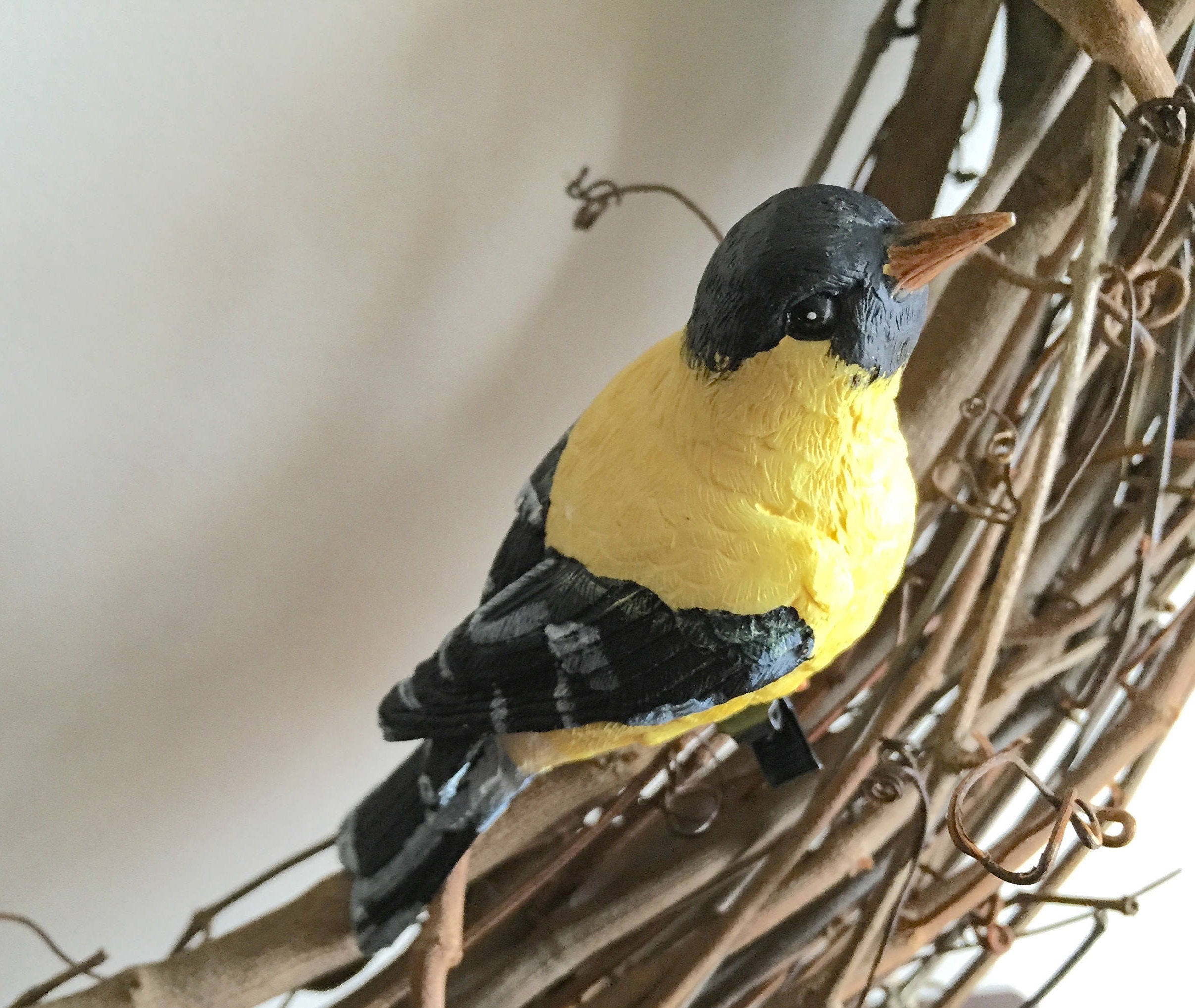 Goldfinch Bird Decorations - 2Pk