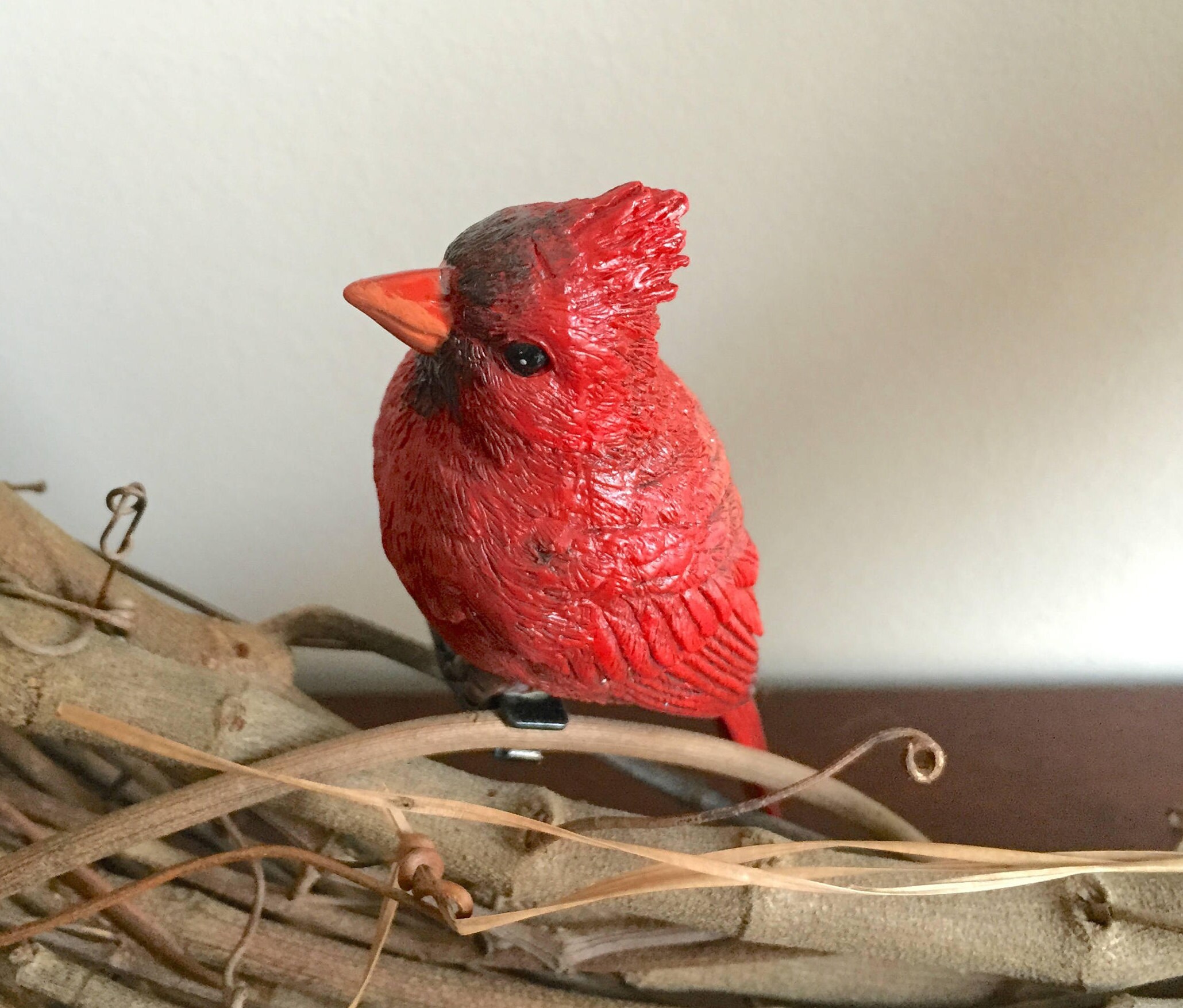 Cardinal Bird Decorations - 2Pk