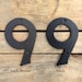 Cast Iron House Numbers, Cast Iron Numbers, Cast Iron Address Numbers ...