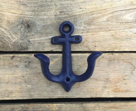 Rustic Anchor Wall Hooks Cast Iron Anchor Hook Anchor Coat Hook Etsy UK