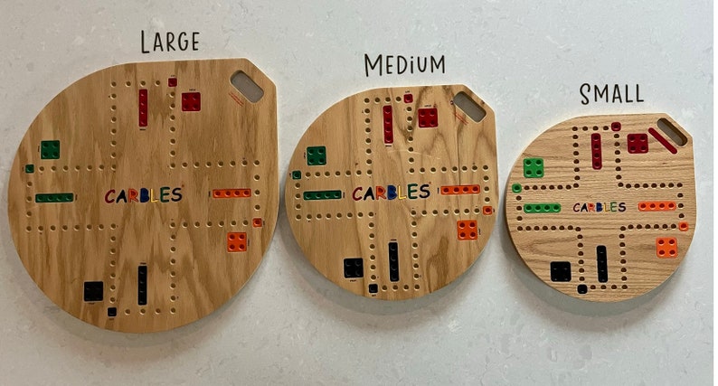 Carbles® Small Round 4 & 6 Player - Etsy