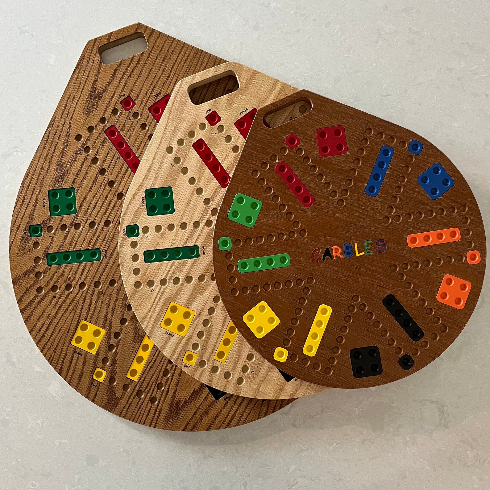 Carbles® Small Round 4 & 6 Player - Etsy