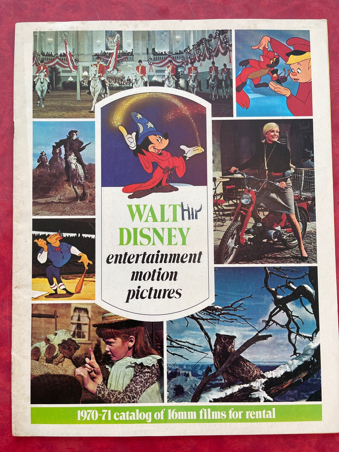 1970-71 Walt Disney Entertainment Motion Pictures Catalog of - Etsy