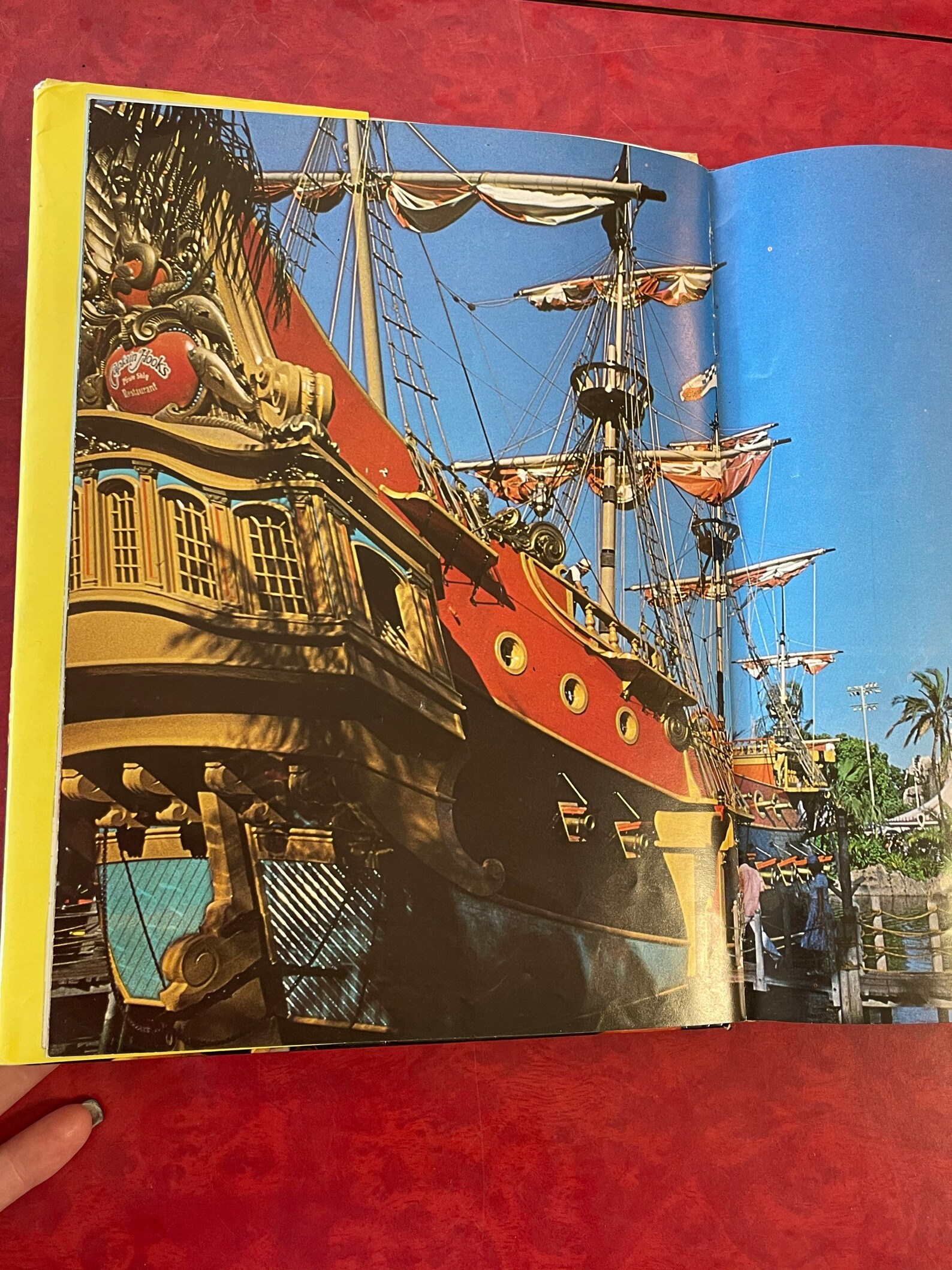 1985 Walt Disneys Disneyland Book Color Photos, Photographs, Printed in ...