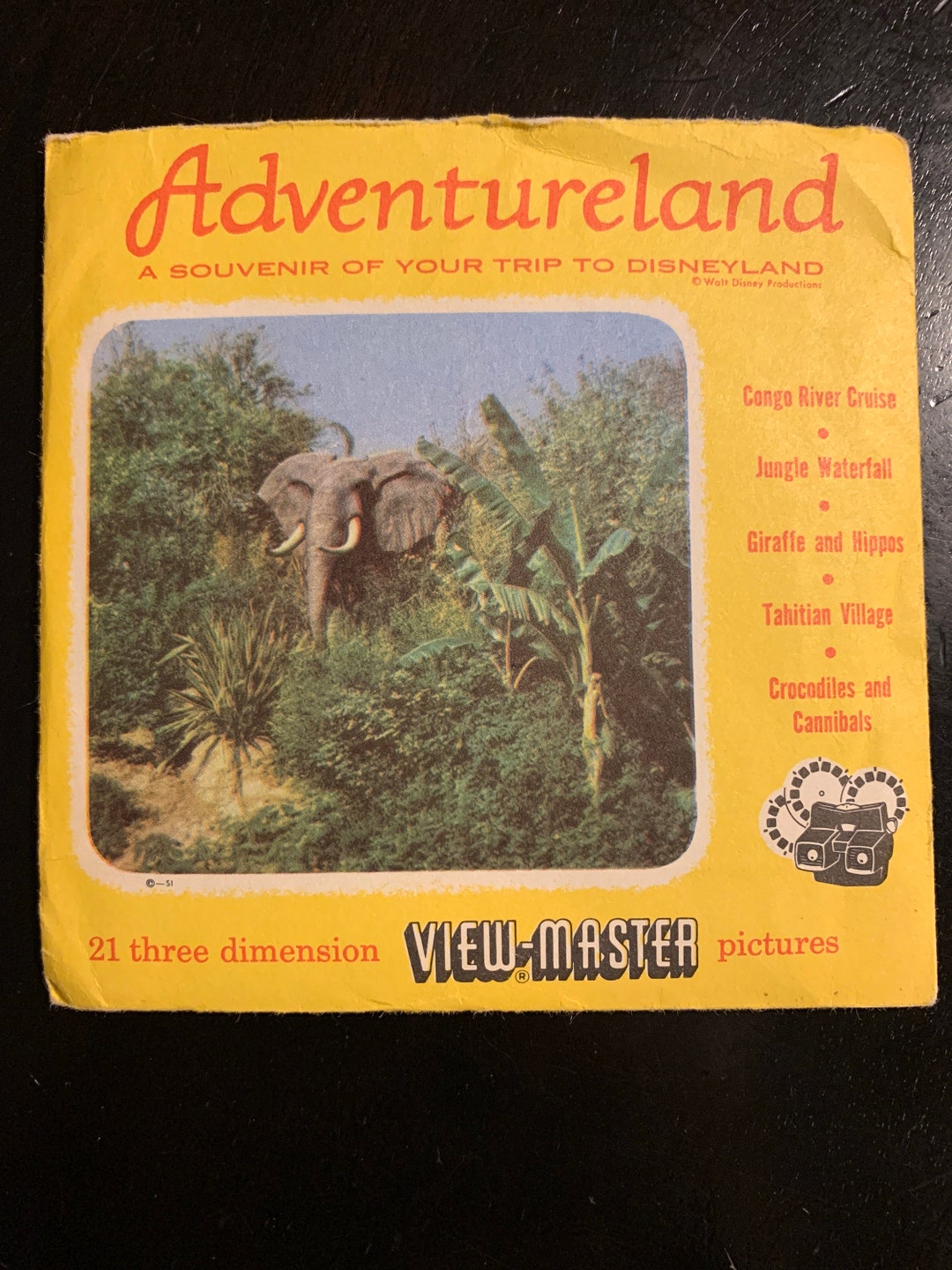 Vintage 1956 Disneyland Adventureland Viewmaster Set View Master - Etsy