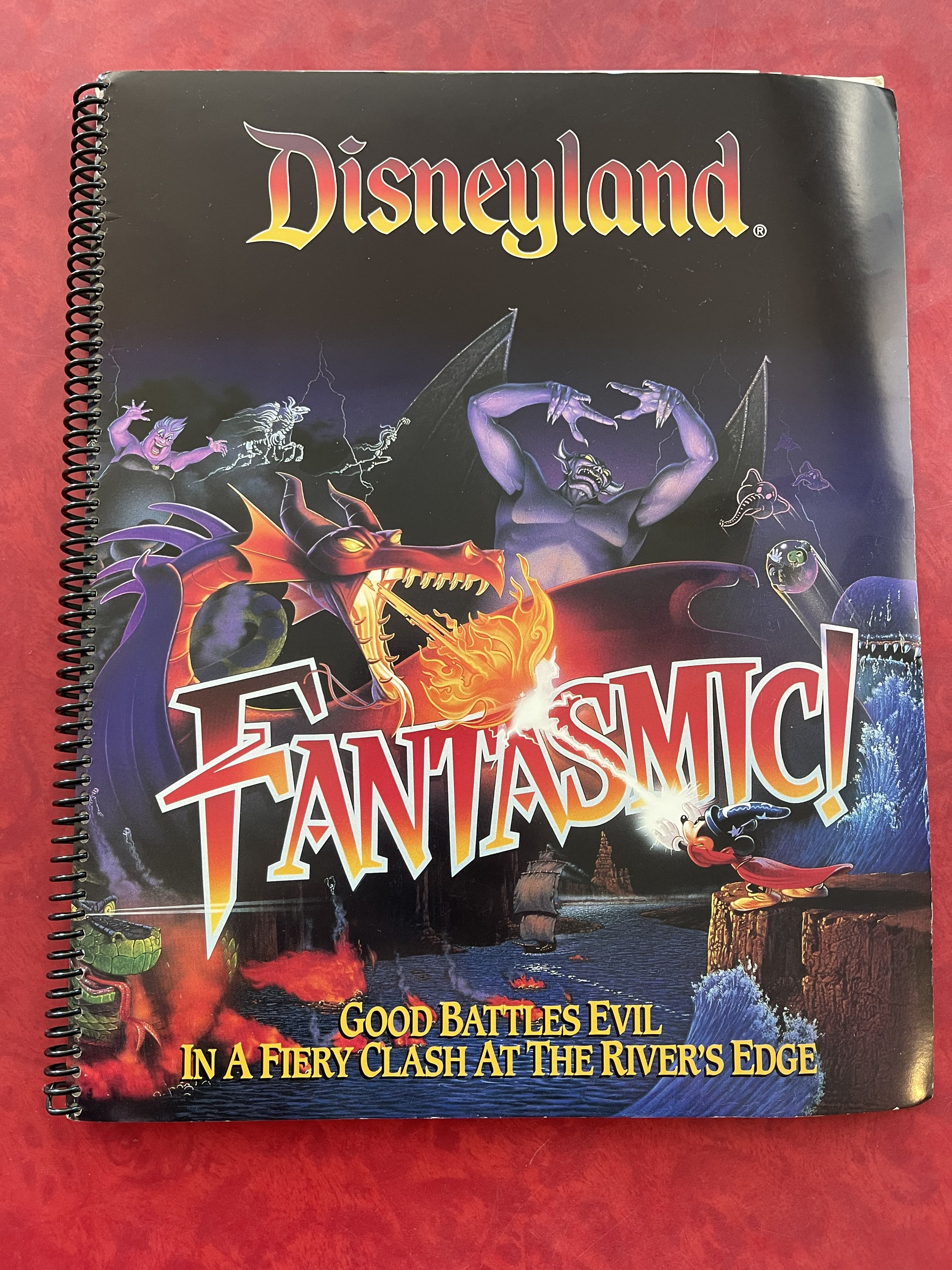 1992 Disneyland Fantasmic Press Media Only Source Book - Etsy