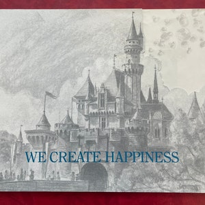 Disneyland Cast Member We Create Happiness Employee Orientation Welcome ...