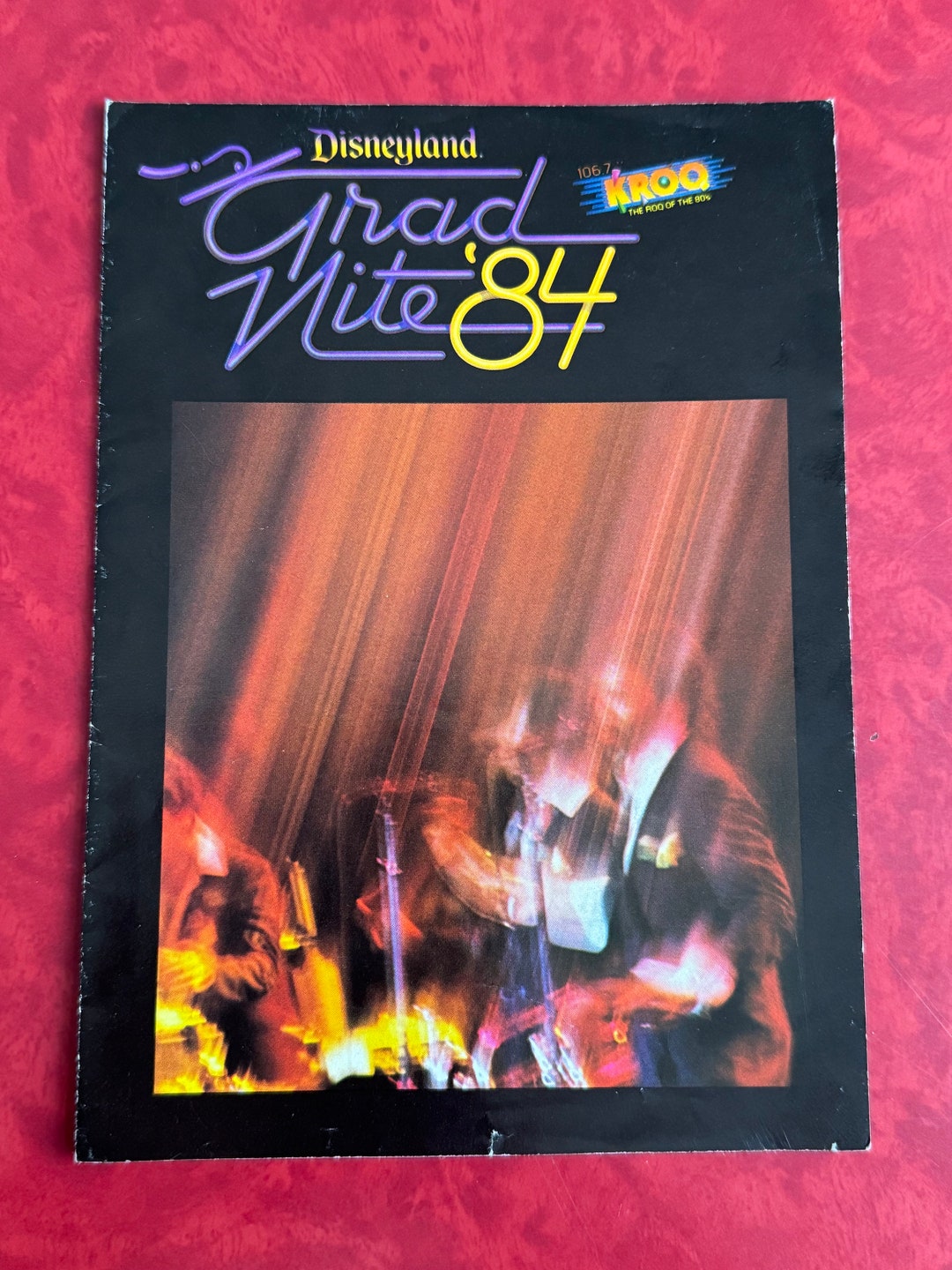 1984 Disneyland Grad Nite Guide Night Booklet Brochure Flyer Photo ...