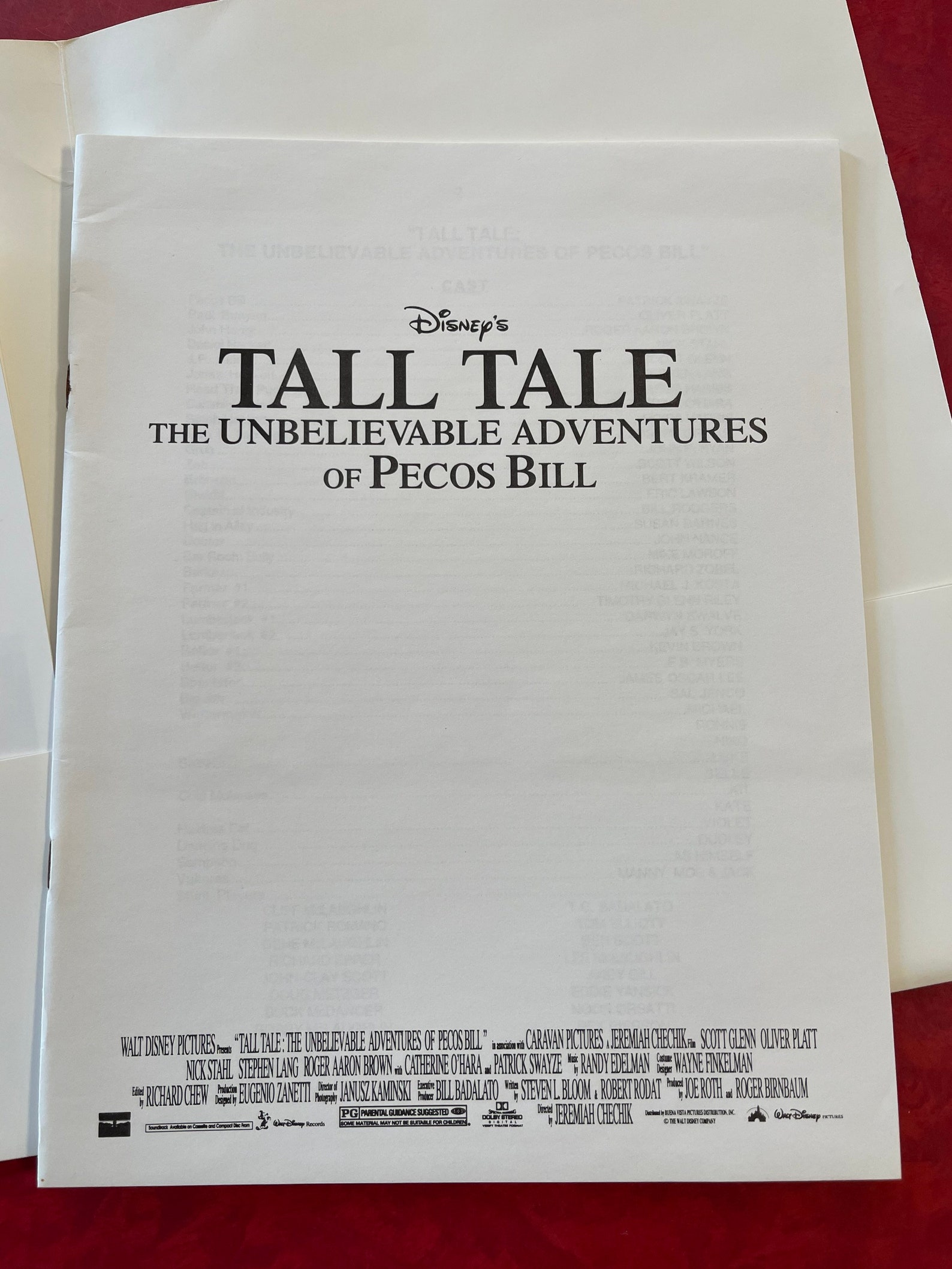 Walt Disney’s Tall Tale the Unbelievable Adventures of Pecos Bill Film ...