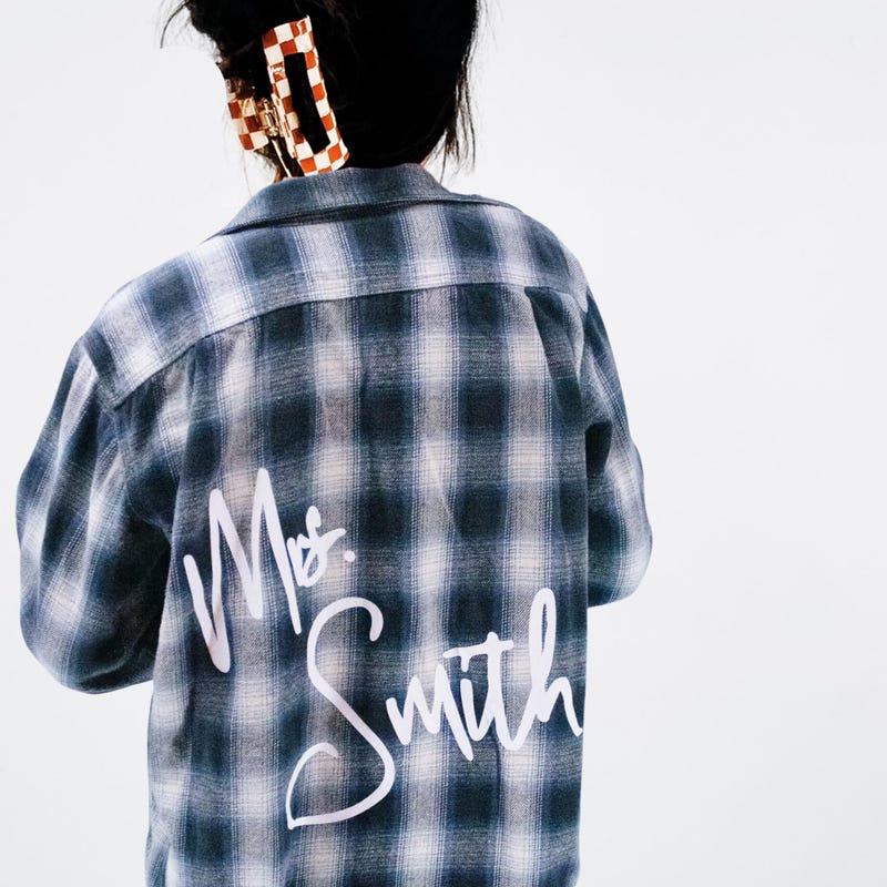 Personalized Flannel Top - Etsy